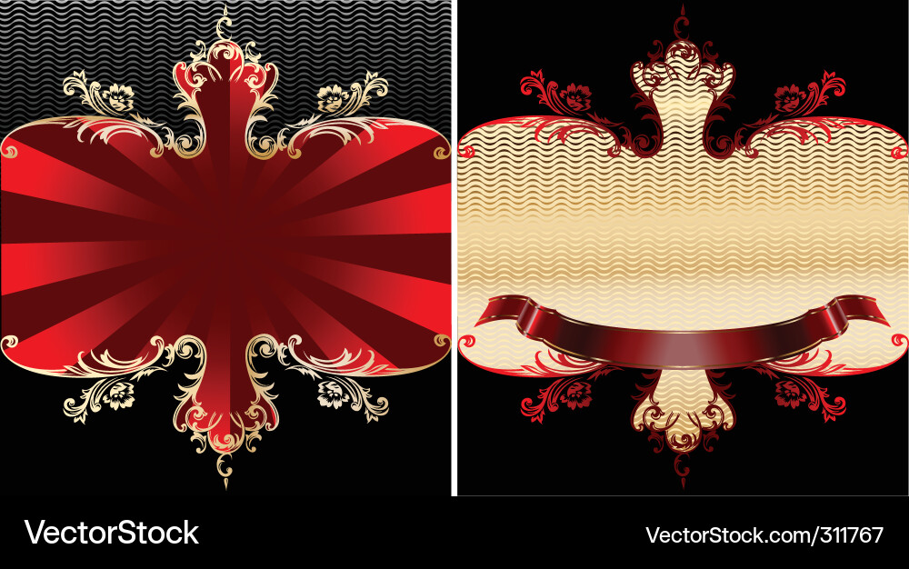 Royal Banner Lizenzfreies Vektorbild - VectorStock