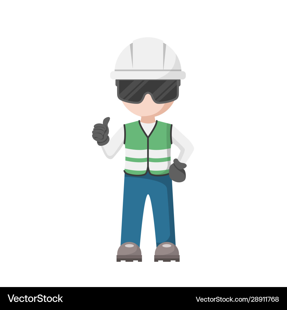Chief civil engineer construction design Vector Image