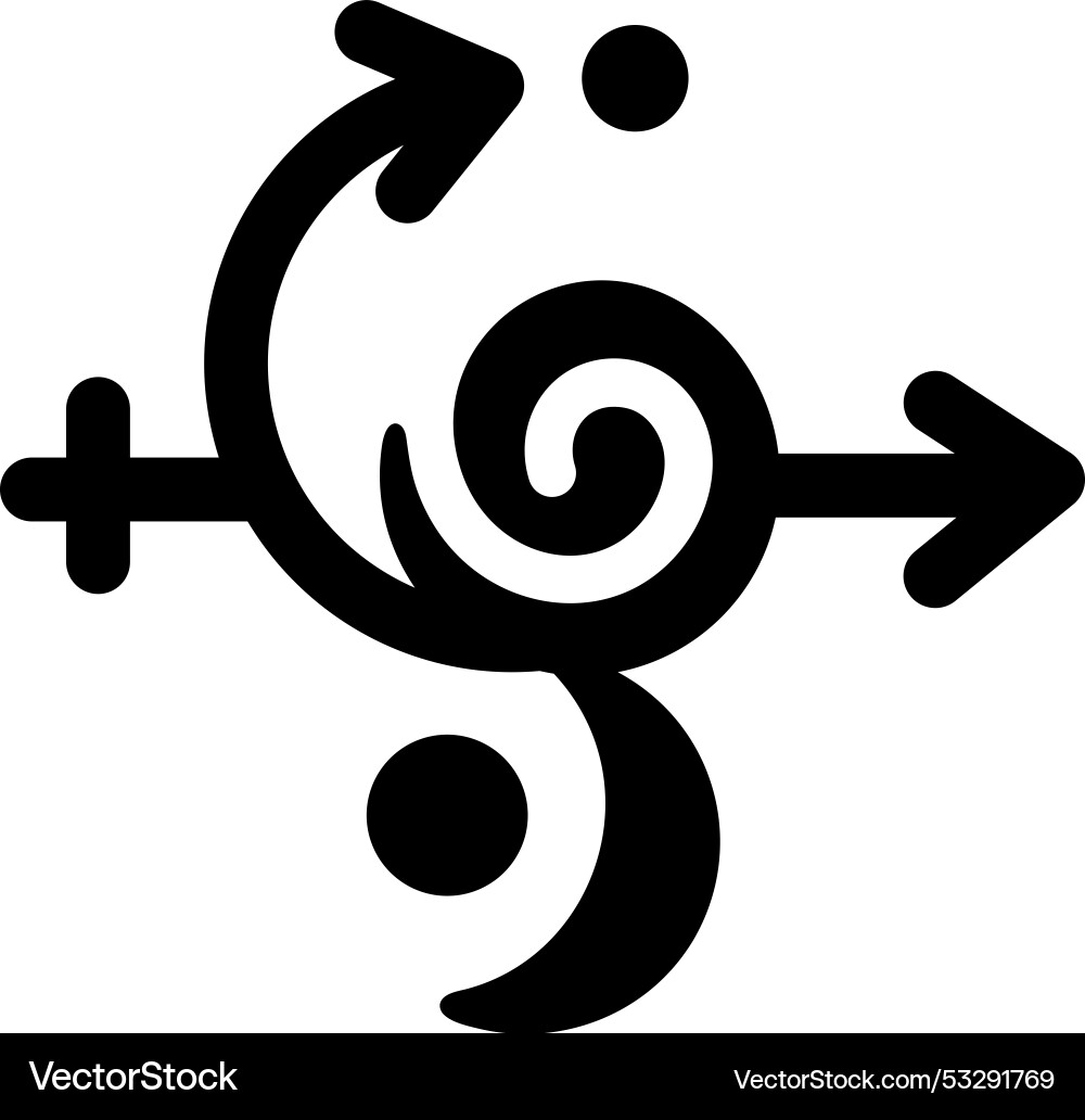 Perspective sigil Royalty Free Vector Image - VectorStock
