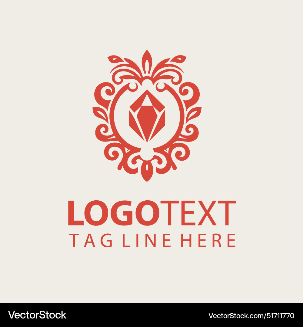 Jewelry logo Royalty Free Vector Image - VectorStock