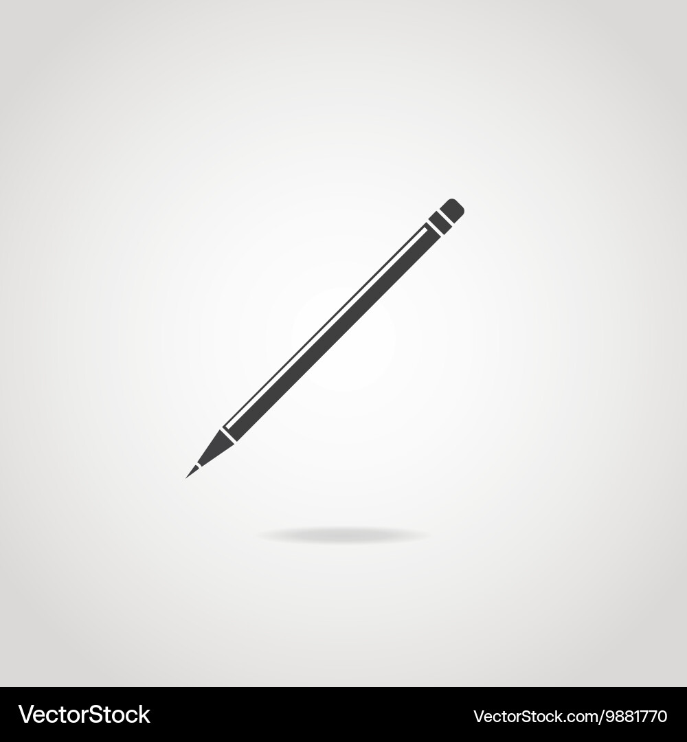 Pencil Royalty Free Vector Image - VectorStock