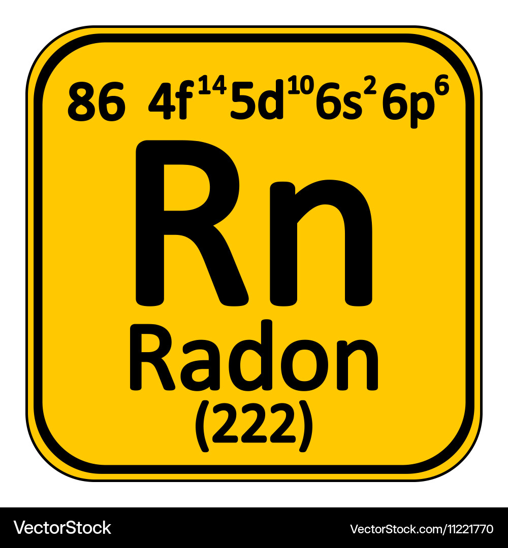 Radon Periodic Table Symbol
