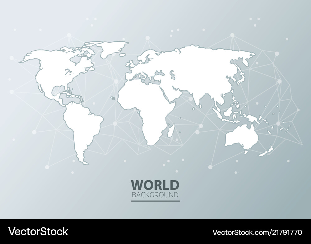 World modern background Royalty Free Vector Image