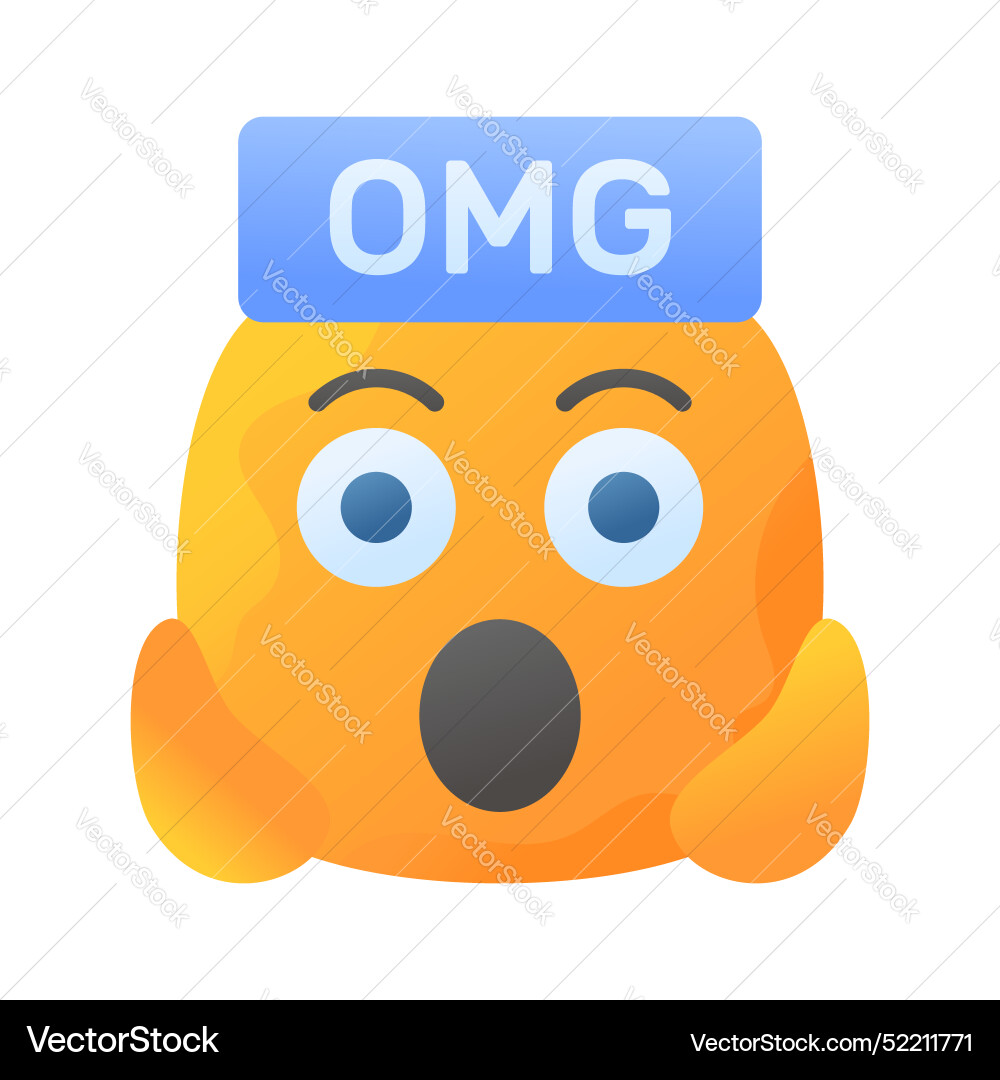 Omg Royalty Free Vector Image - VectorStock