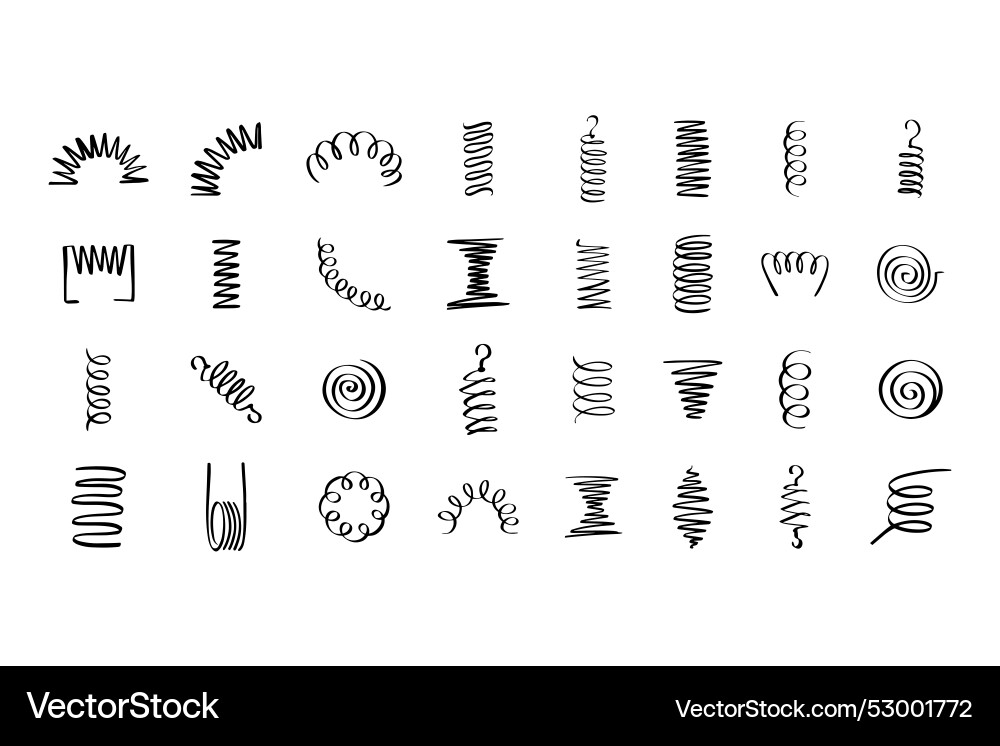 Metal Spring Cartoon Vector Images (over 1,500)