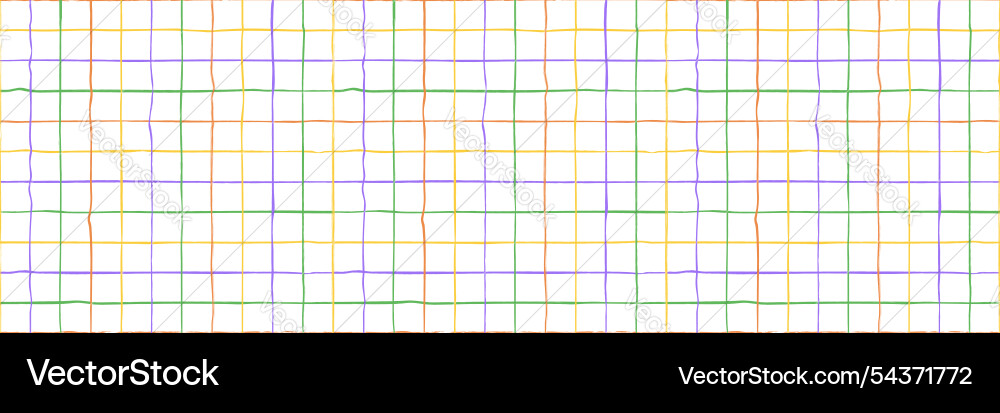 Seamless checkered repeating colorful pattern with