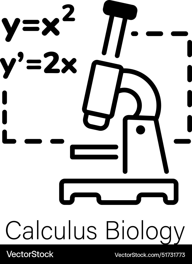 Calculus biology Royalty Free Vector Image - VectorStock