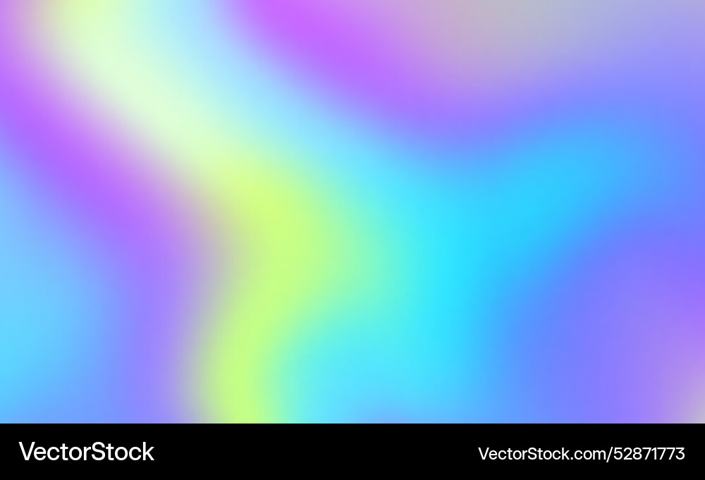 Gradient background color blur colorful Royalty Free Vector