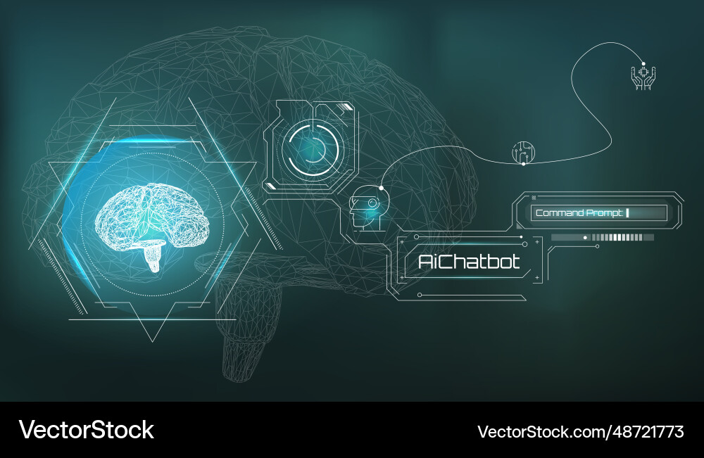 Infographics about the interaction Royalty Free Vector Image