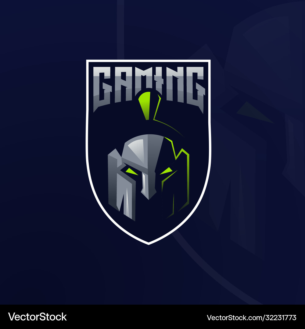 Spartan gaming logo (32231773) – Royalty-Free Vector | VectorStock