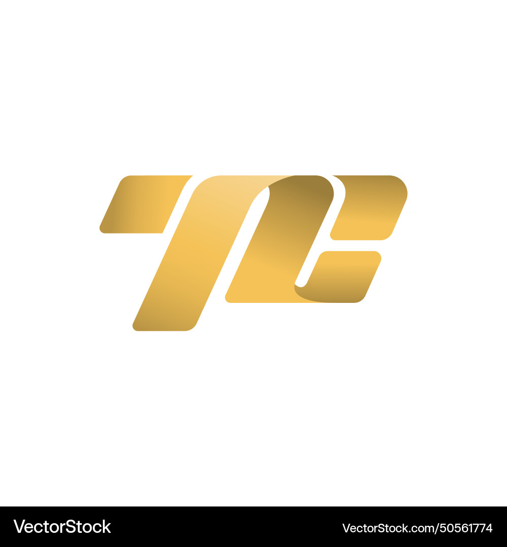 Initial letter tc logo design template – Royalty-Free Vector | VectorStock