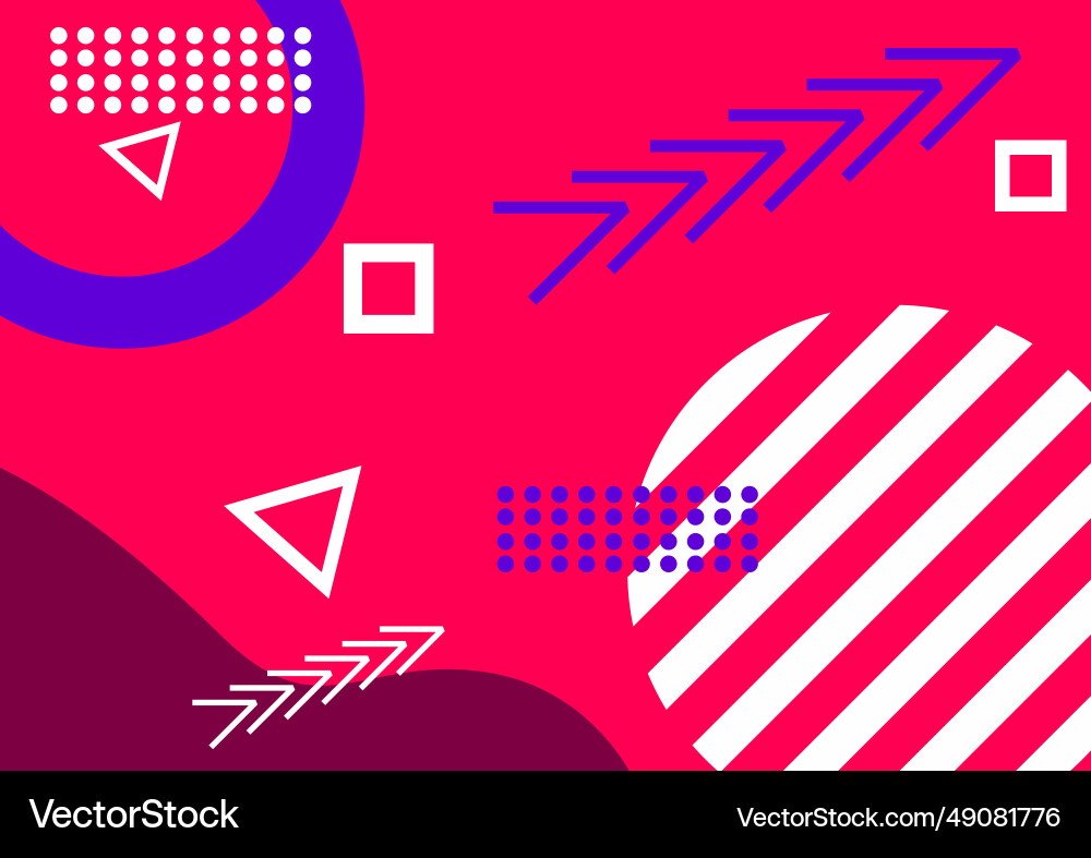 Geometrisches kreatives Hintergrunddesign mit moderner