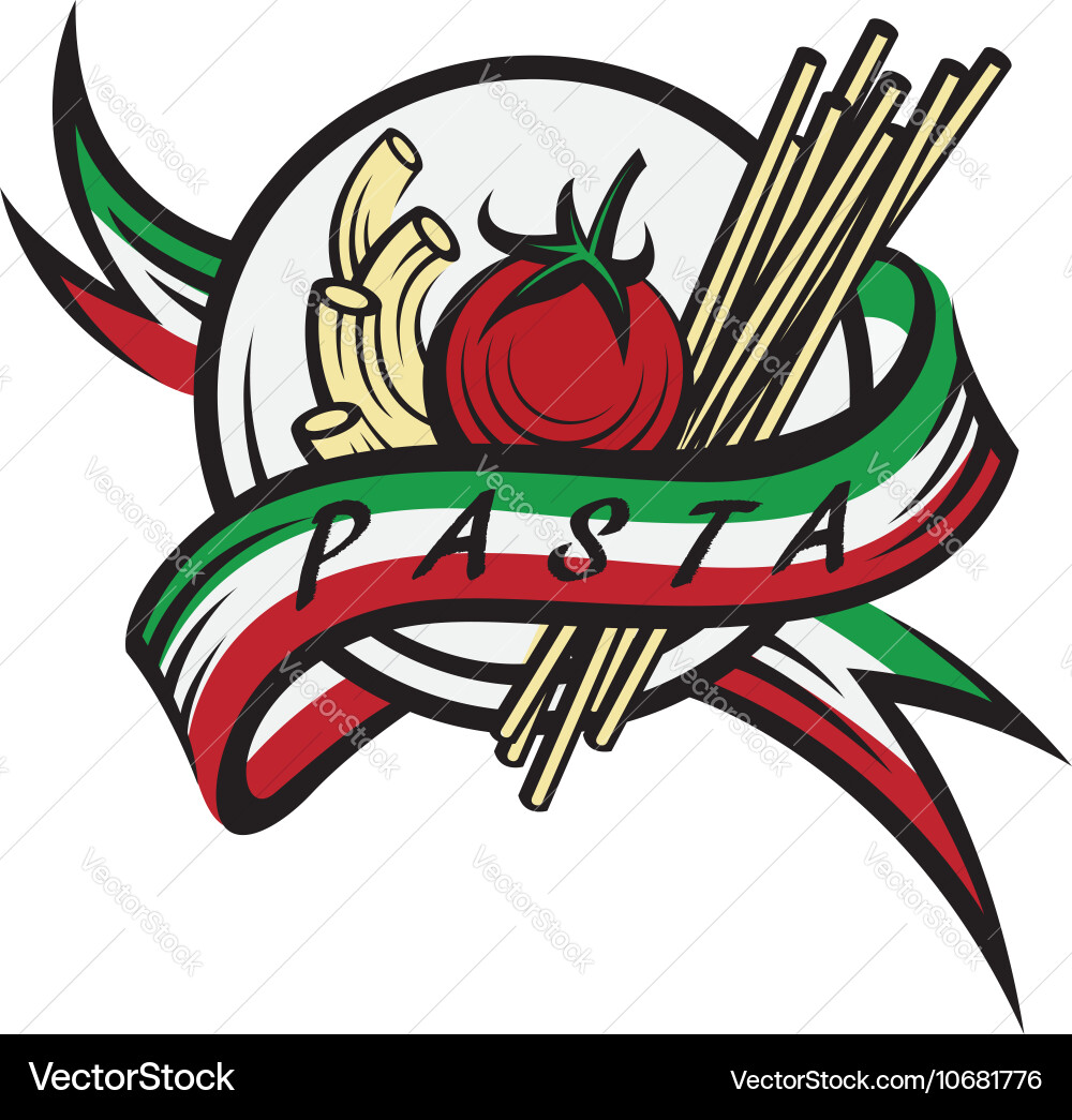 Icon of pasta Royalty Free Vector Image - VectorStock