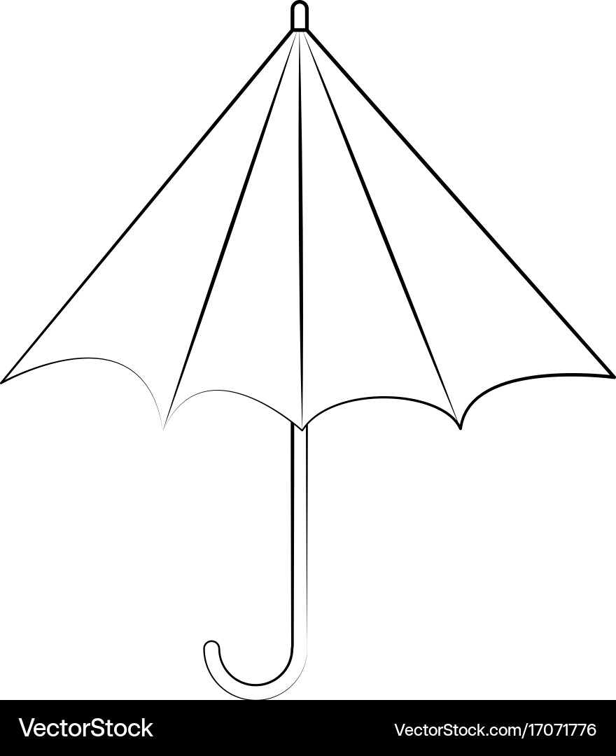 Umbrella Royalty Free Vector Image - VectorStock