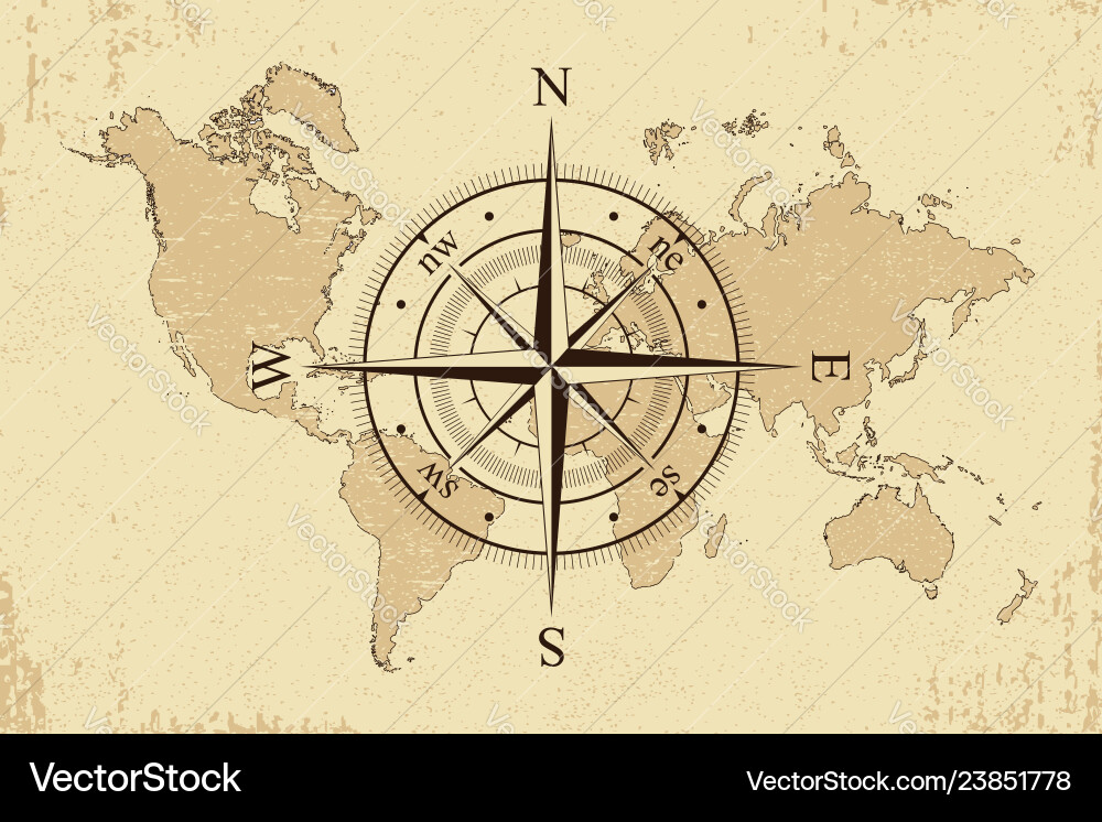 World map Royalty Free Vector Image - VectorStock