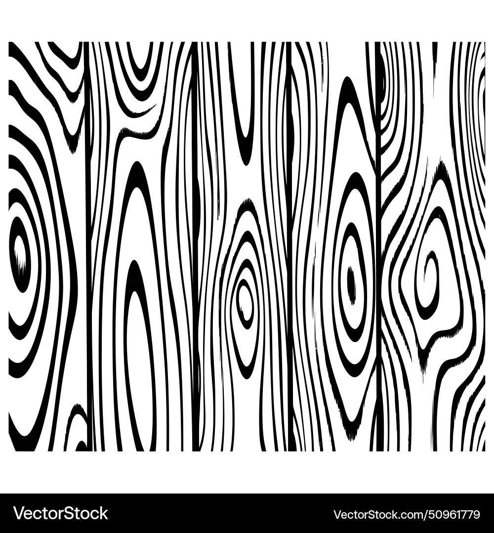 Abstract monochrome timber surface texture Vector Image
