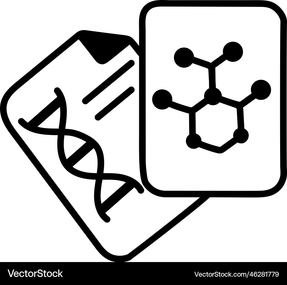 Biology notes Royalty Free Vector Image - VectorStock