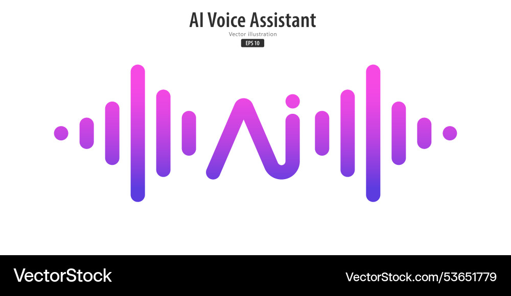 Generate music by ai icon artificial intelligence Vector Image