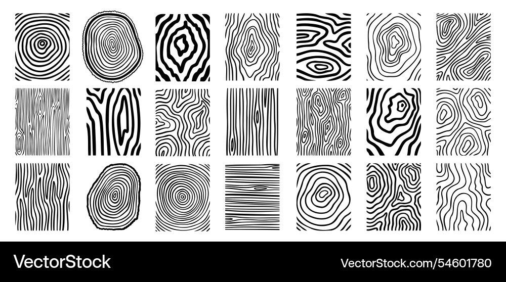 Wood lines texture material doodle hand drawn line