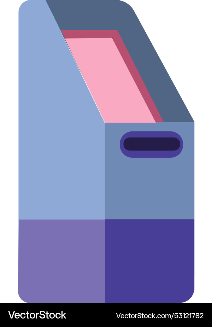 Atm machine bank icon isolated on white Royalty Free Vector