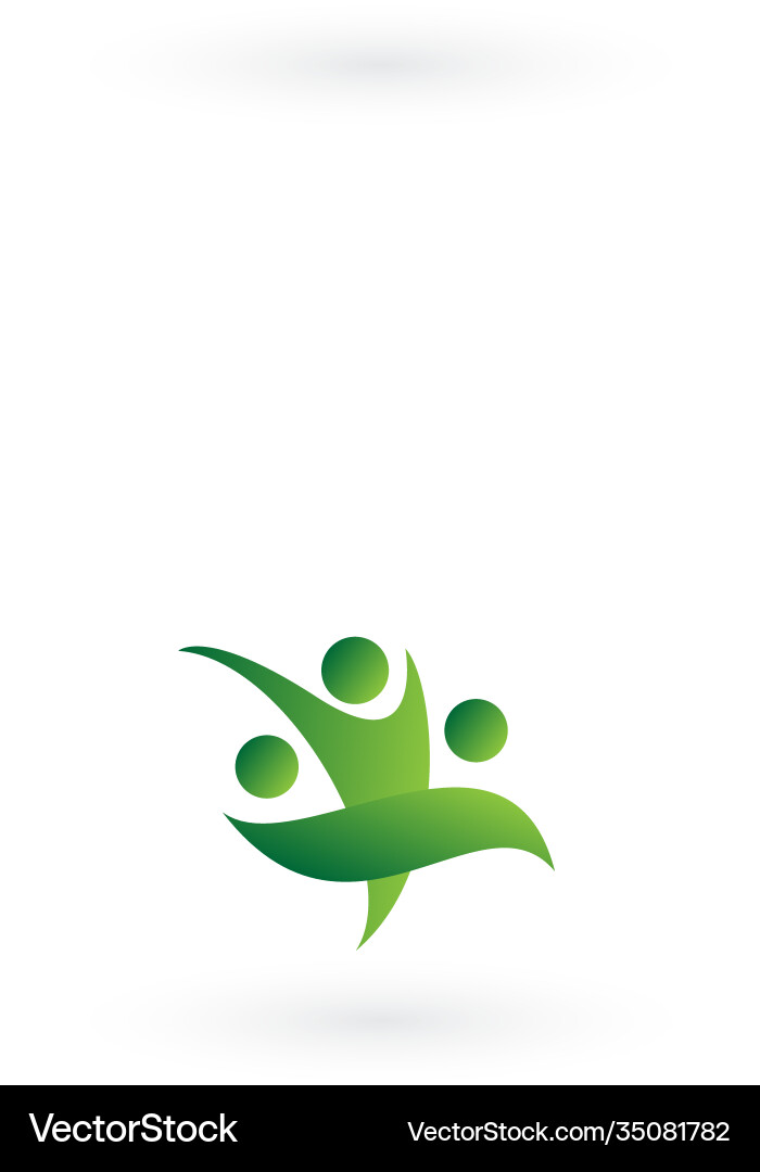 People communication community and teamwork logo – Free Vector ...