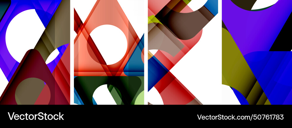 Abstract background set showcasing a dynamic Vector Image