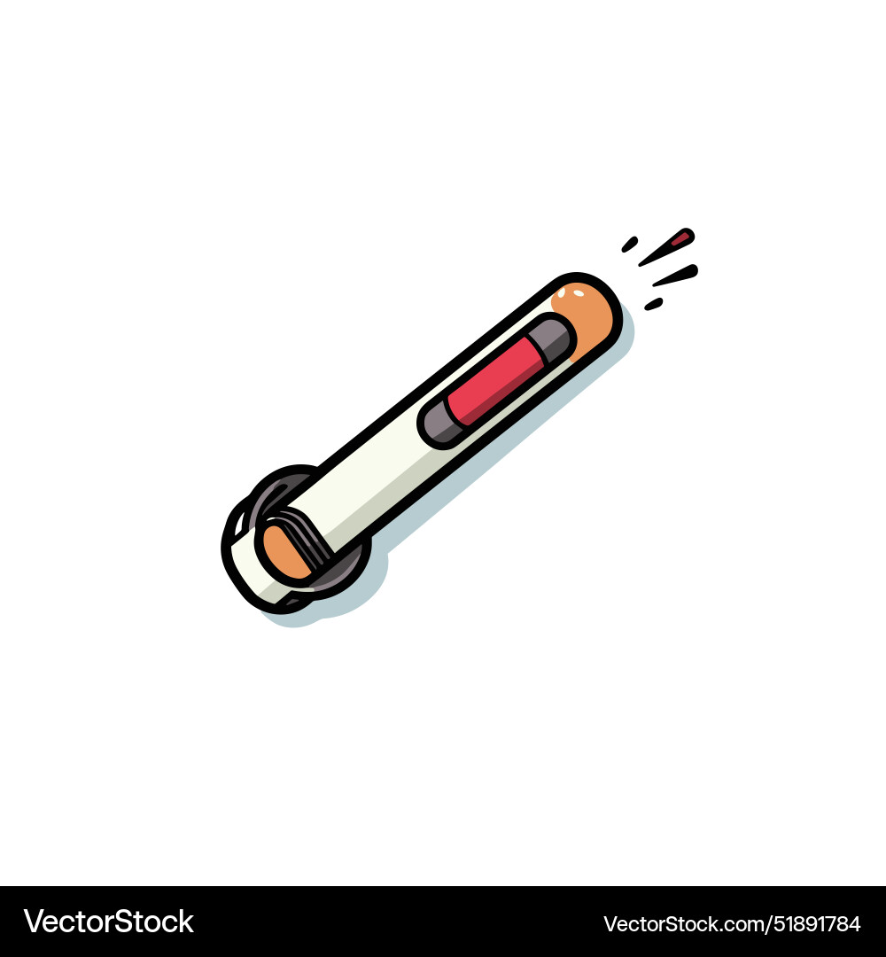 Cartoon marker Royalty Free Vector Image - VectorStock