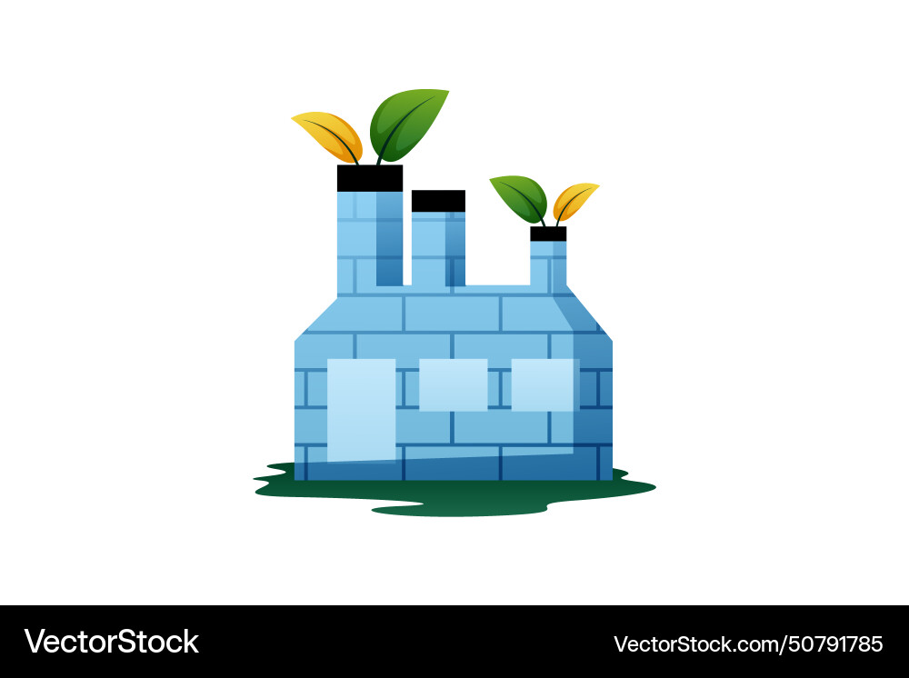 Environmental sticker set Royalty Free Vector Image