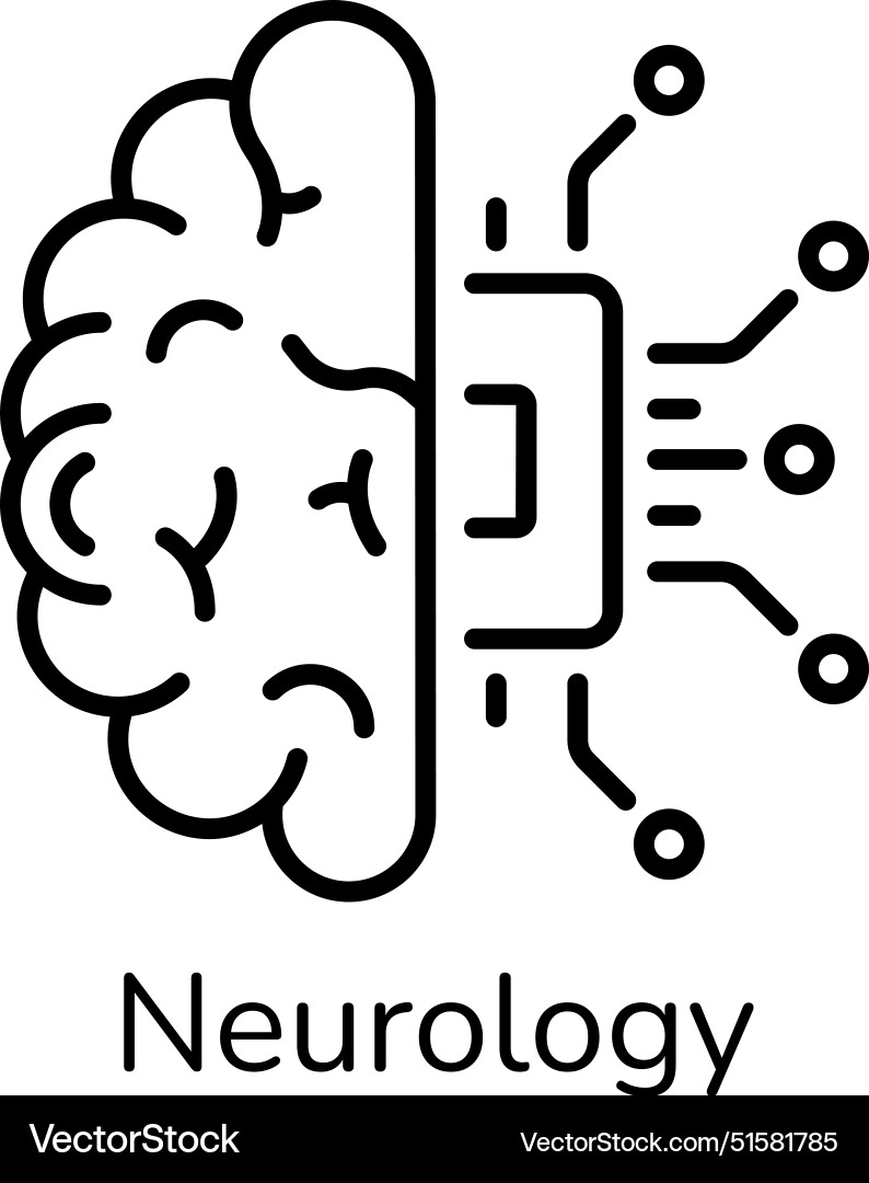 Neurology Royalty Free Vector Image - VectorStock