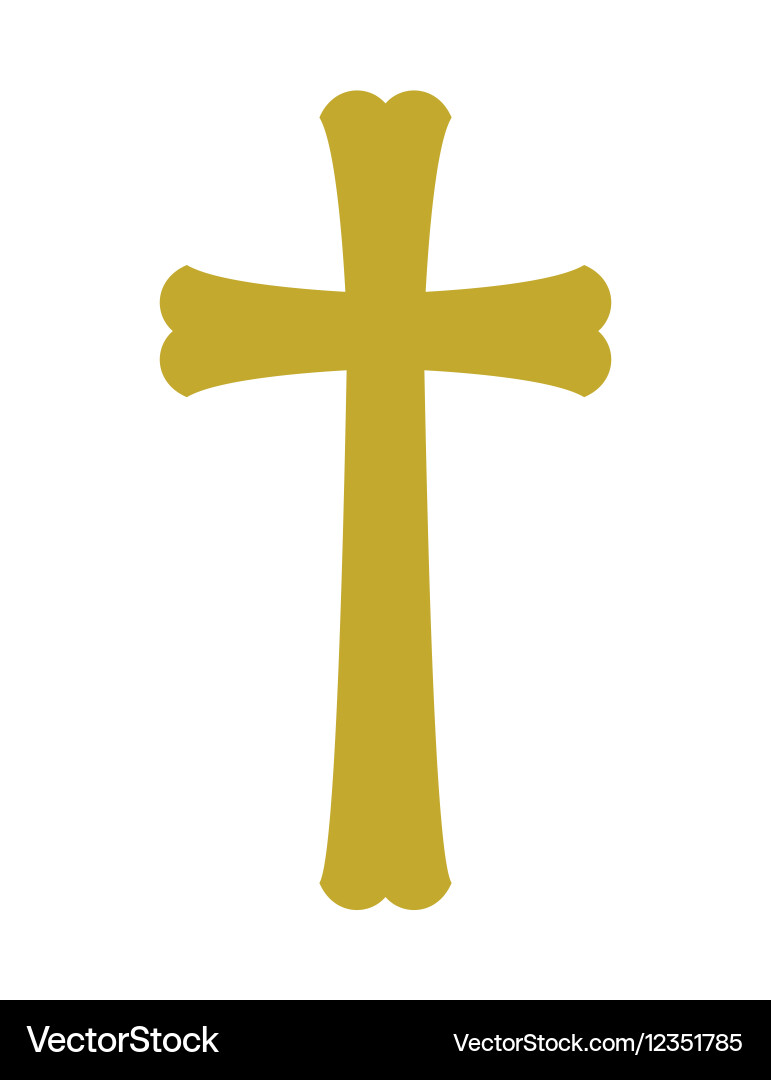 Simple Cross Icon Royalty Free Vector Image - VectorStock