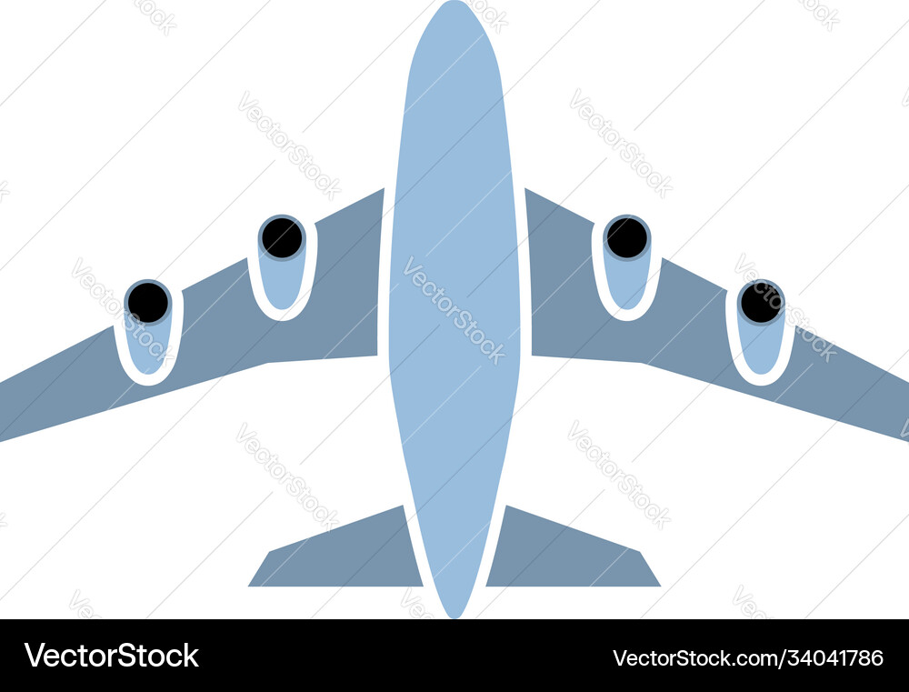 Airplane takeoff icon Royalty Free Vector Image