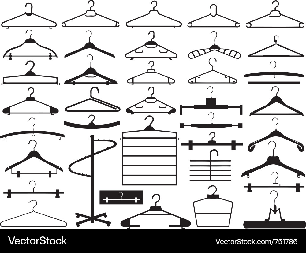 Hanger Stand Clothes Vector Images (over 2,200)