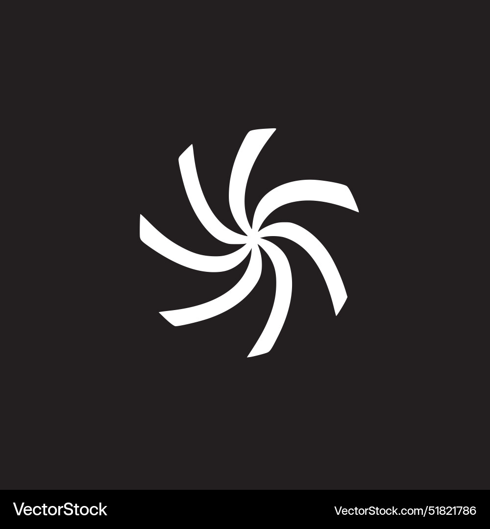 Wind spinner - high quality logo ideal Royalty Free Vector