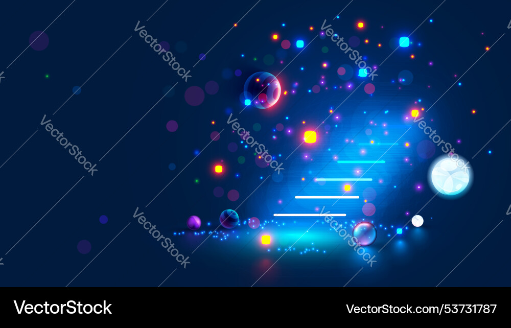 Magic stairs future astrology mystery ladder Vector Image