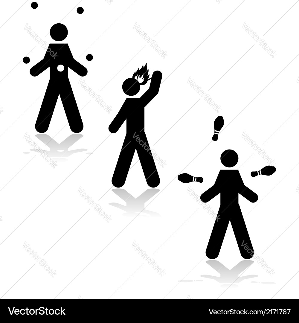 Street performance Royalty Free Vector Image - VectorStock