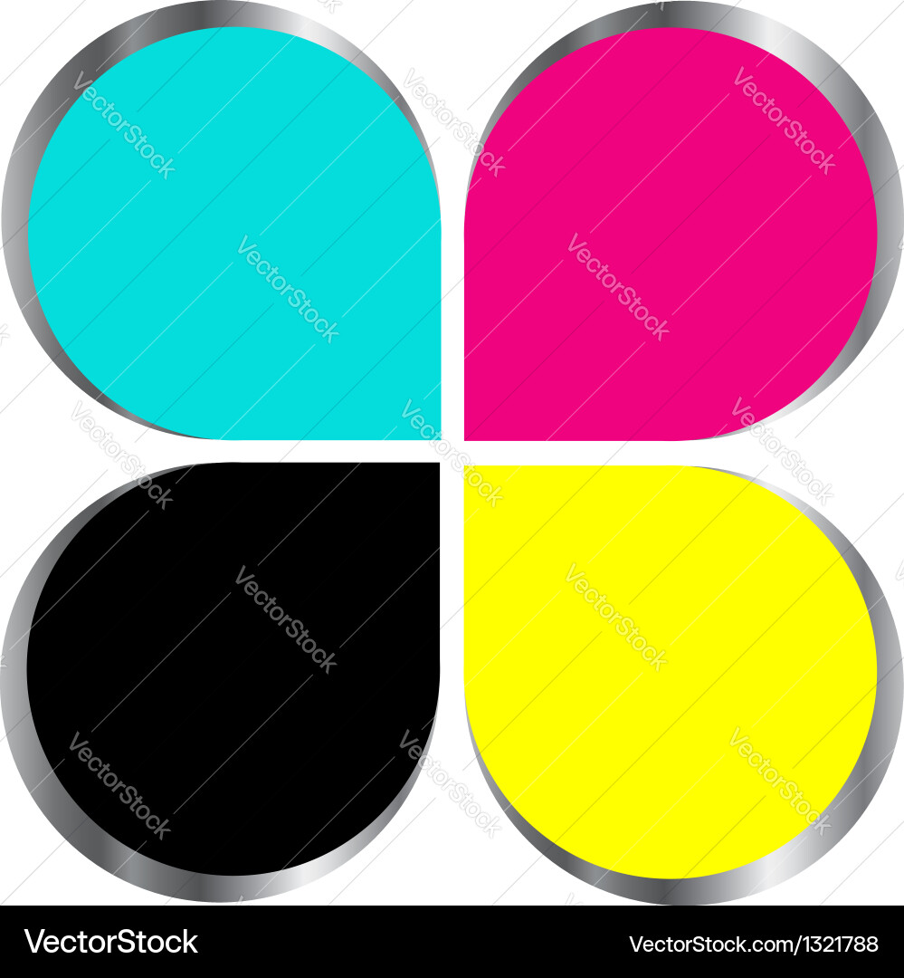Cmyk Color Leaf Vector Images (51)