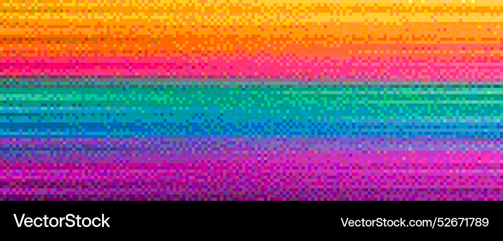 Colorful rainbow gradient mosaic pixel art texture