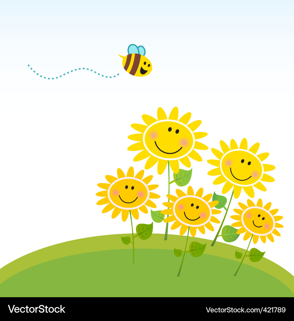 Honey Bee and Flower Vector Images (over 17,000)