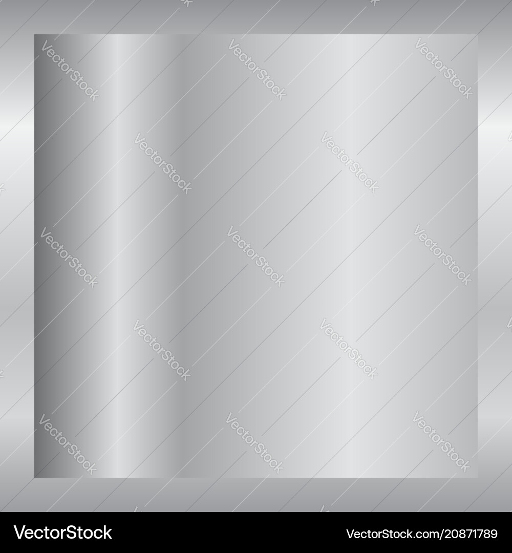 Silver gradient background design texture Vector Image