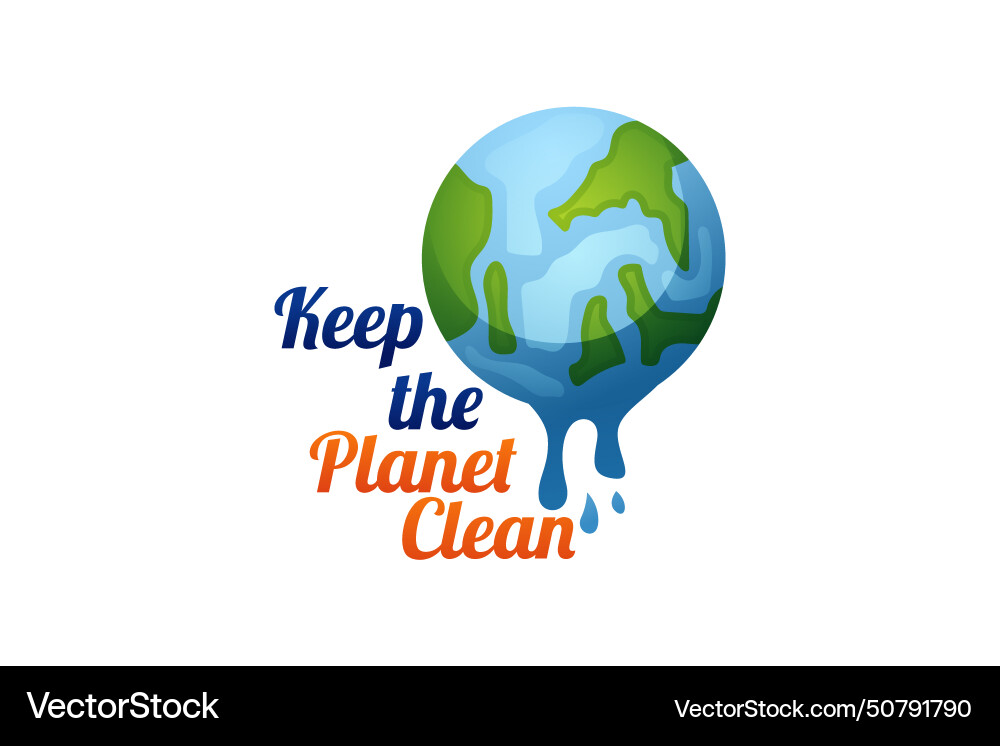 Environmental sticker set Royalty Free Vector Image