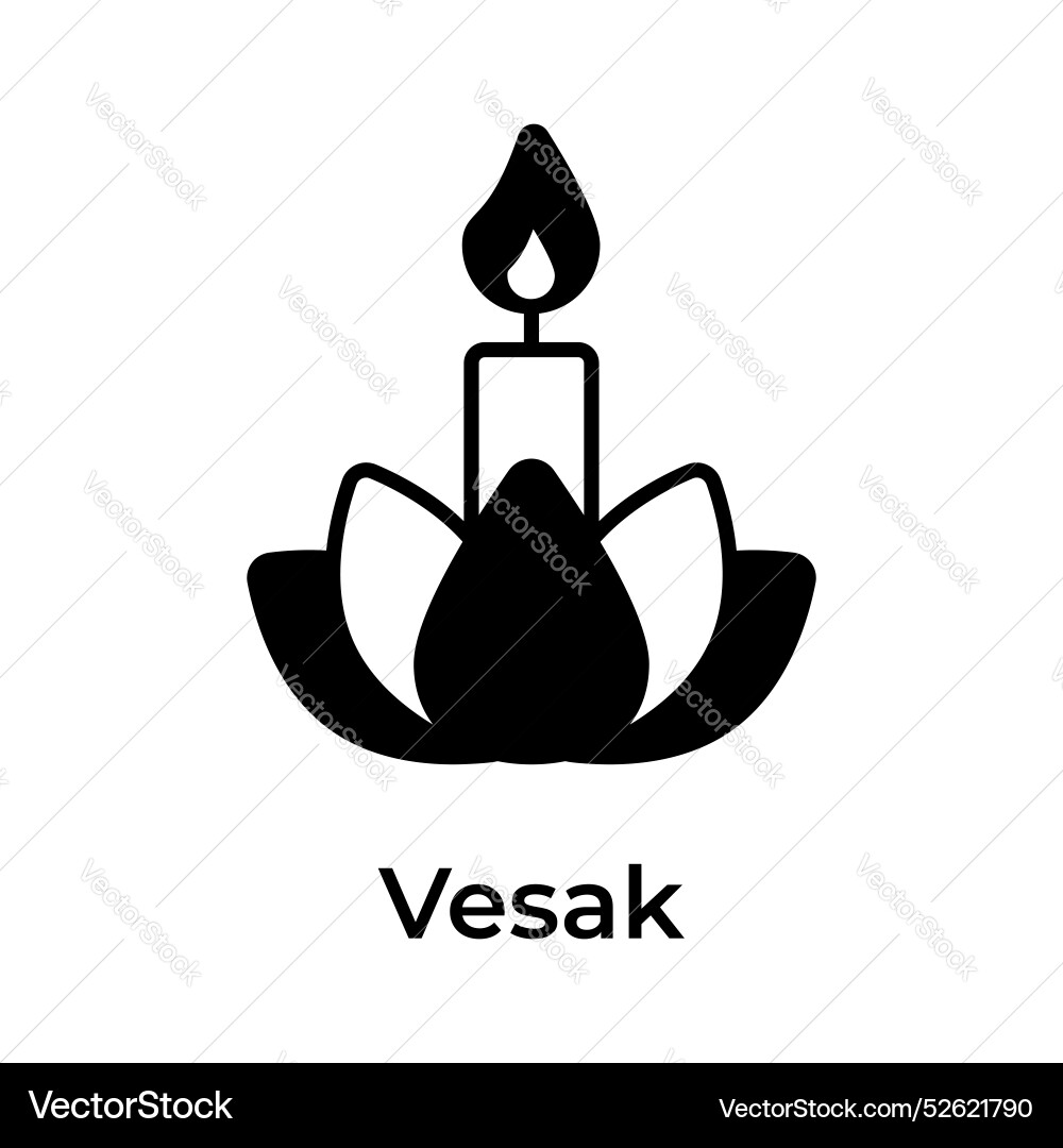 Vesak Royalty Free Vector Image - VectorStock