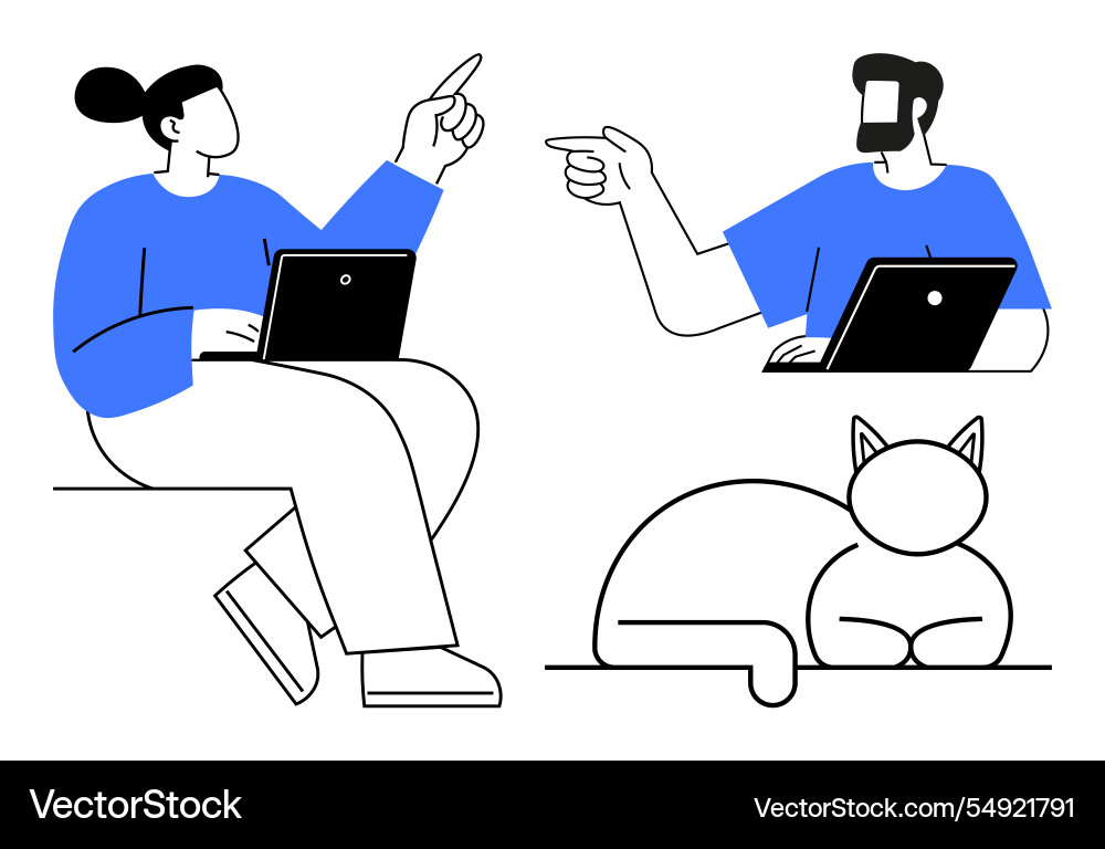 Collaborative discussion between two professionals