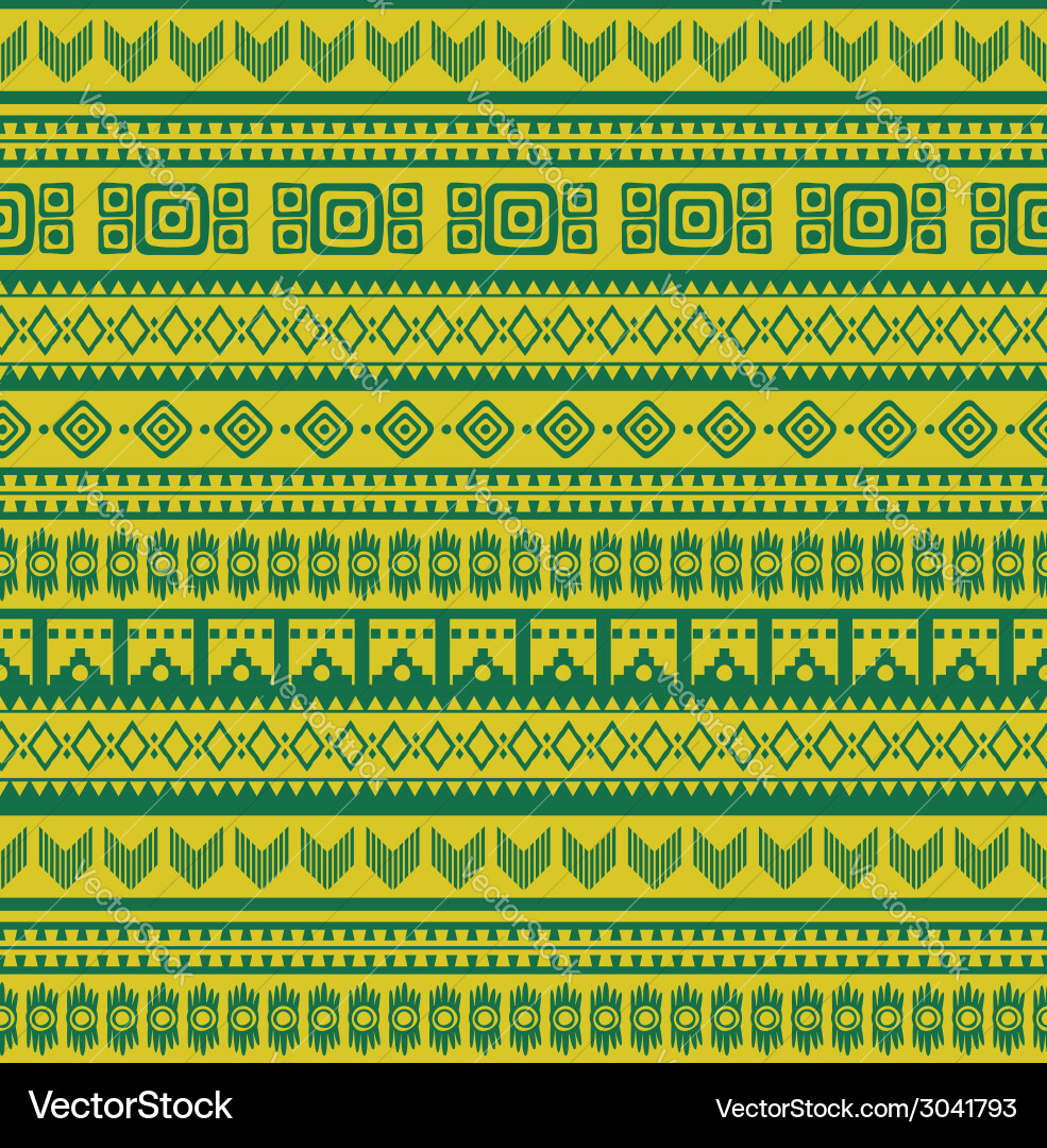 Aztec pattern Royalty Free Vector Image - VectorStock