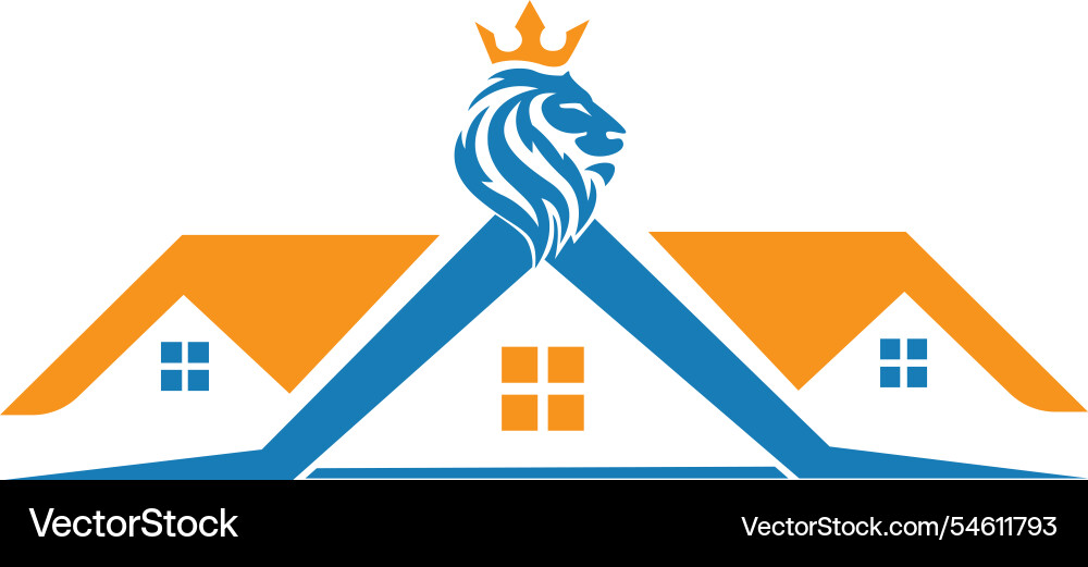 Real estate graphic design template isolated Vector Image