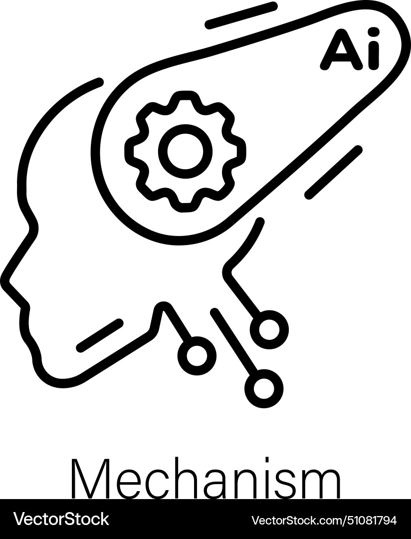 Mechanism Royalty Free Vector Image - VectorStock