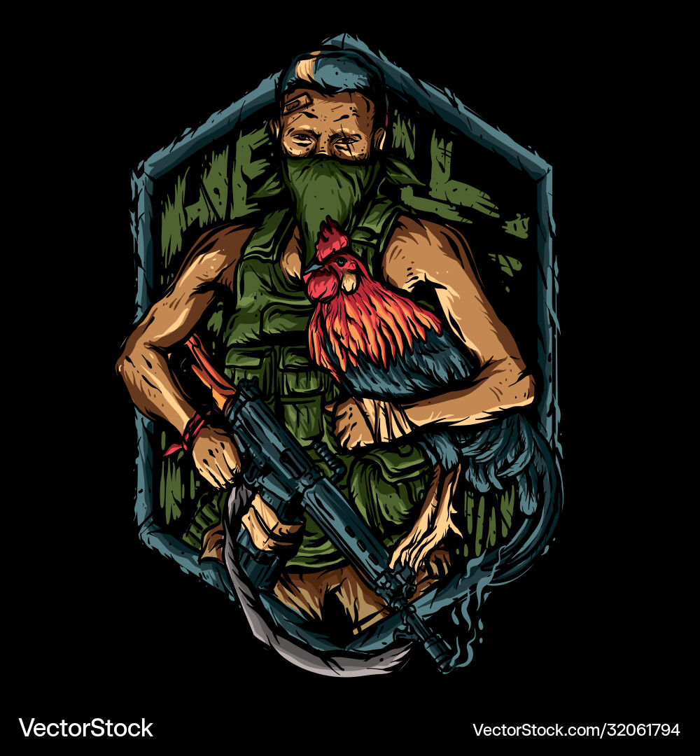 Rebel army Royalty Free Vector Image - VectorStock