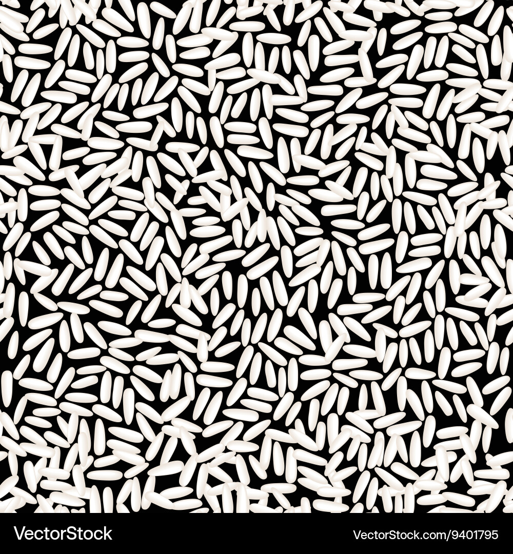 Rice Pattern - Monochrome Texture Royalty Free Vector Image