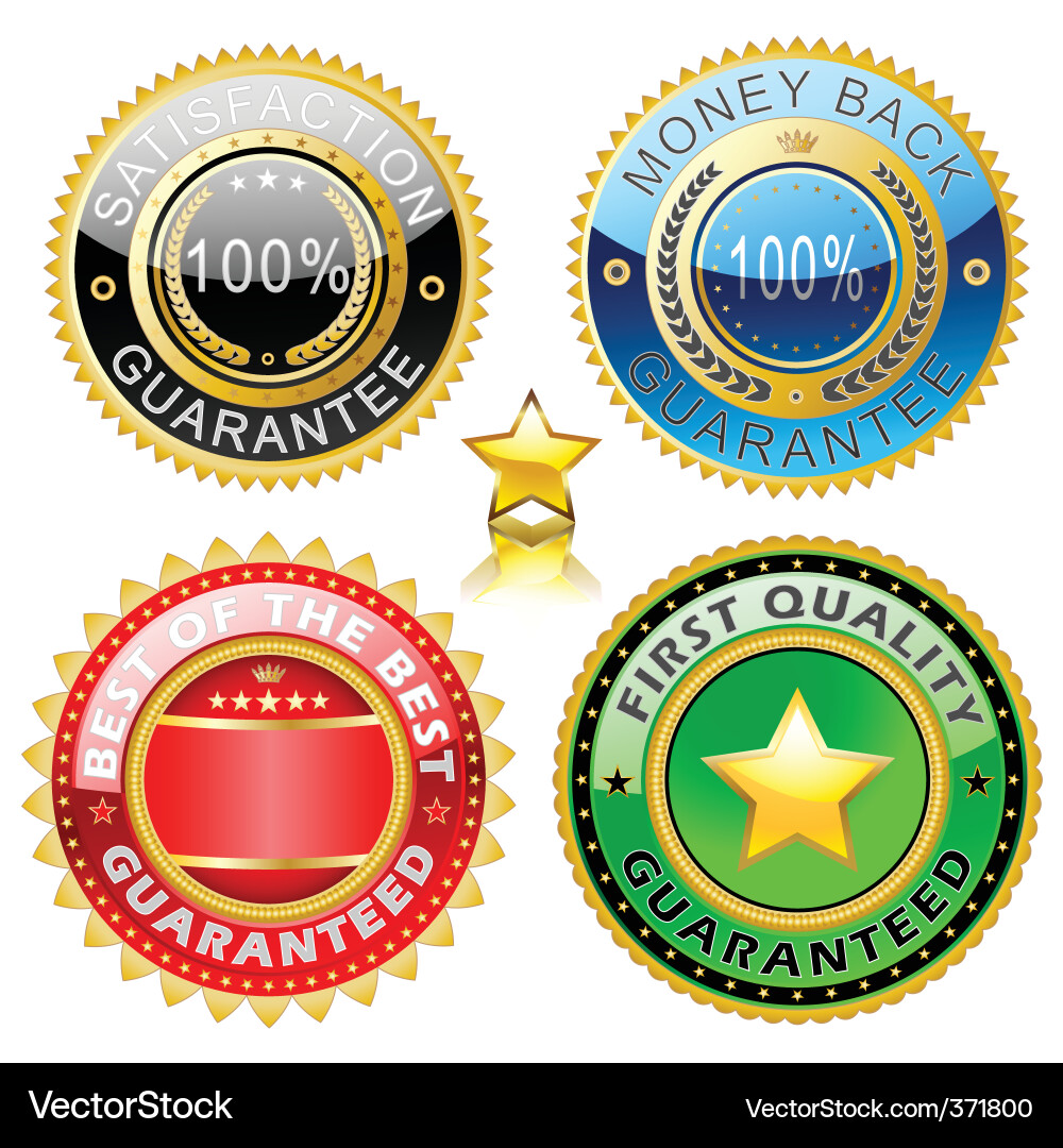 Quality sign Royalty Free Vector Image - VectorStock