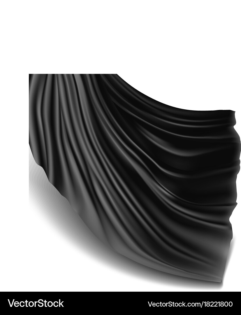 Silk cloth Royalty Free Vector Image - VectorStock