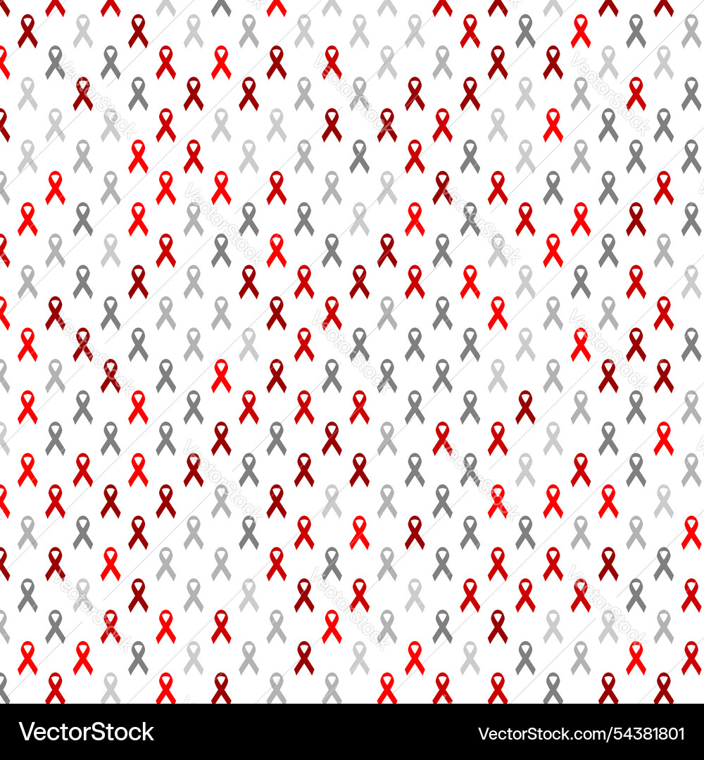 Awareness ribbon element design mourning sign Vector Image